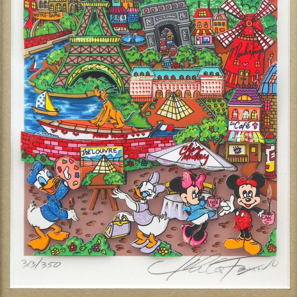 Charles Fazzino | Disneyland Paris | MutualArt