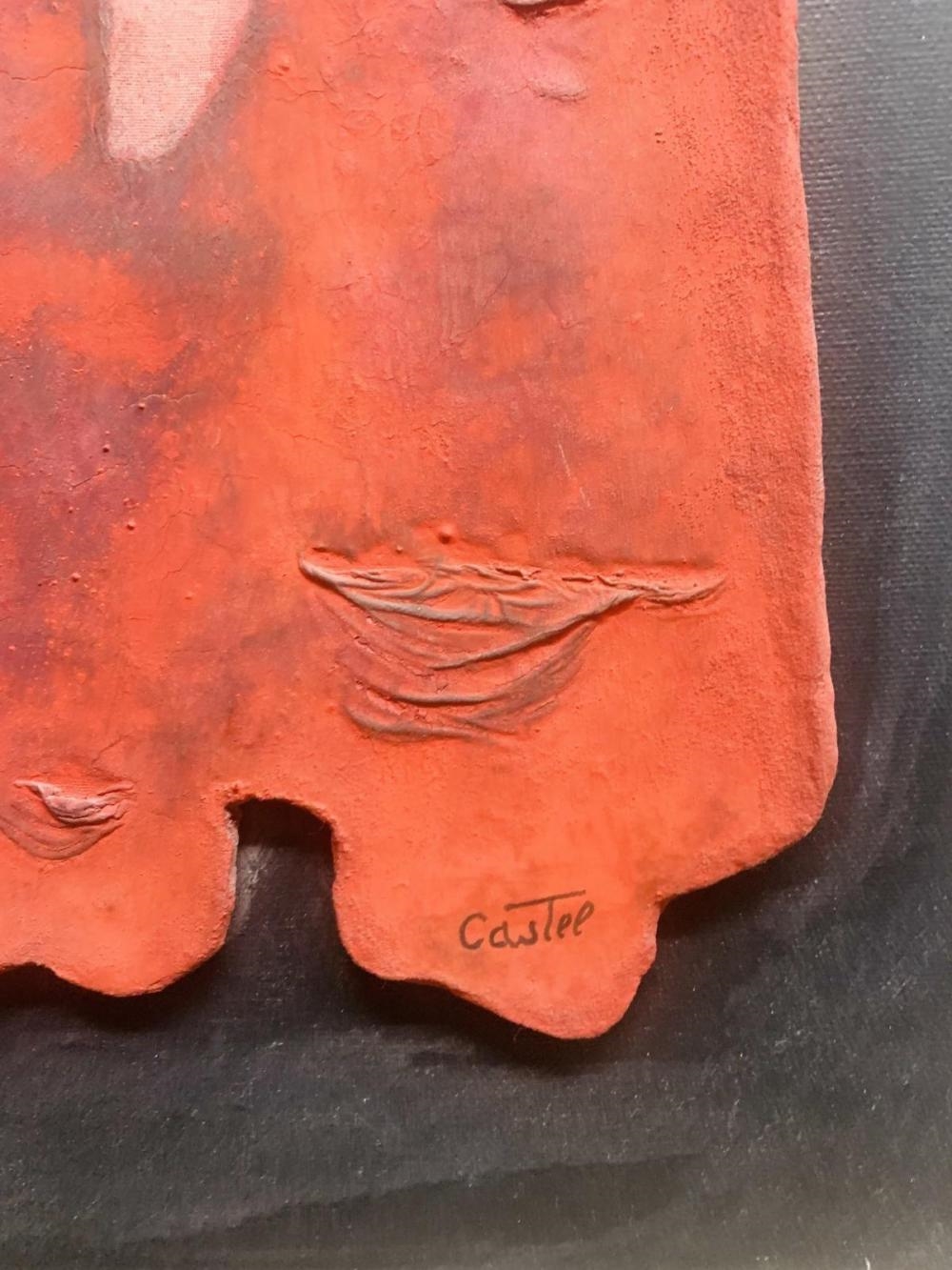 Moshe Castel | Red Basalt | MutualArt