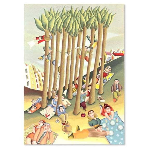 Yuval Mahler | Limited Edition Serigraph | MutualArt