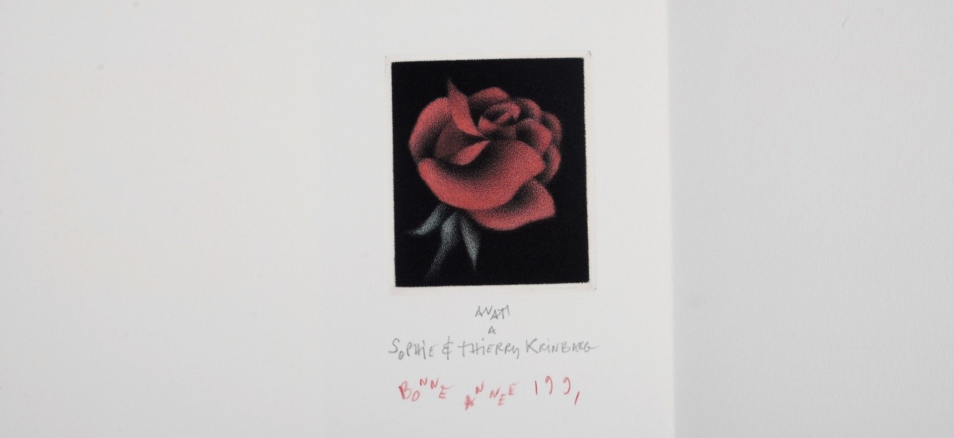 Mario Avati | Greeting card (1991) | MutualArt
