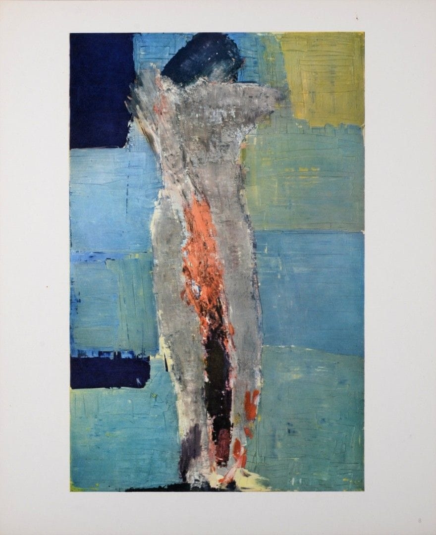 Nicolas De Staël Standing Nude 1960 Mutualart