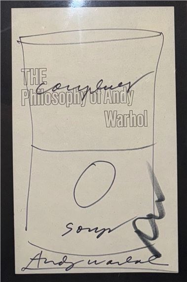 Andy Warhol | The Philosophy of Andy Warhol (1975) | MutualArt