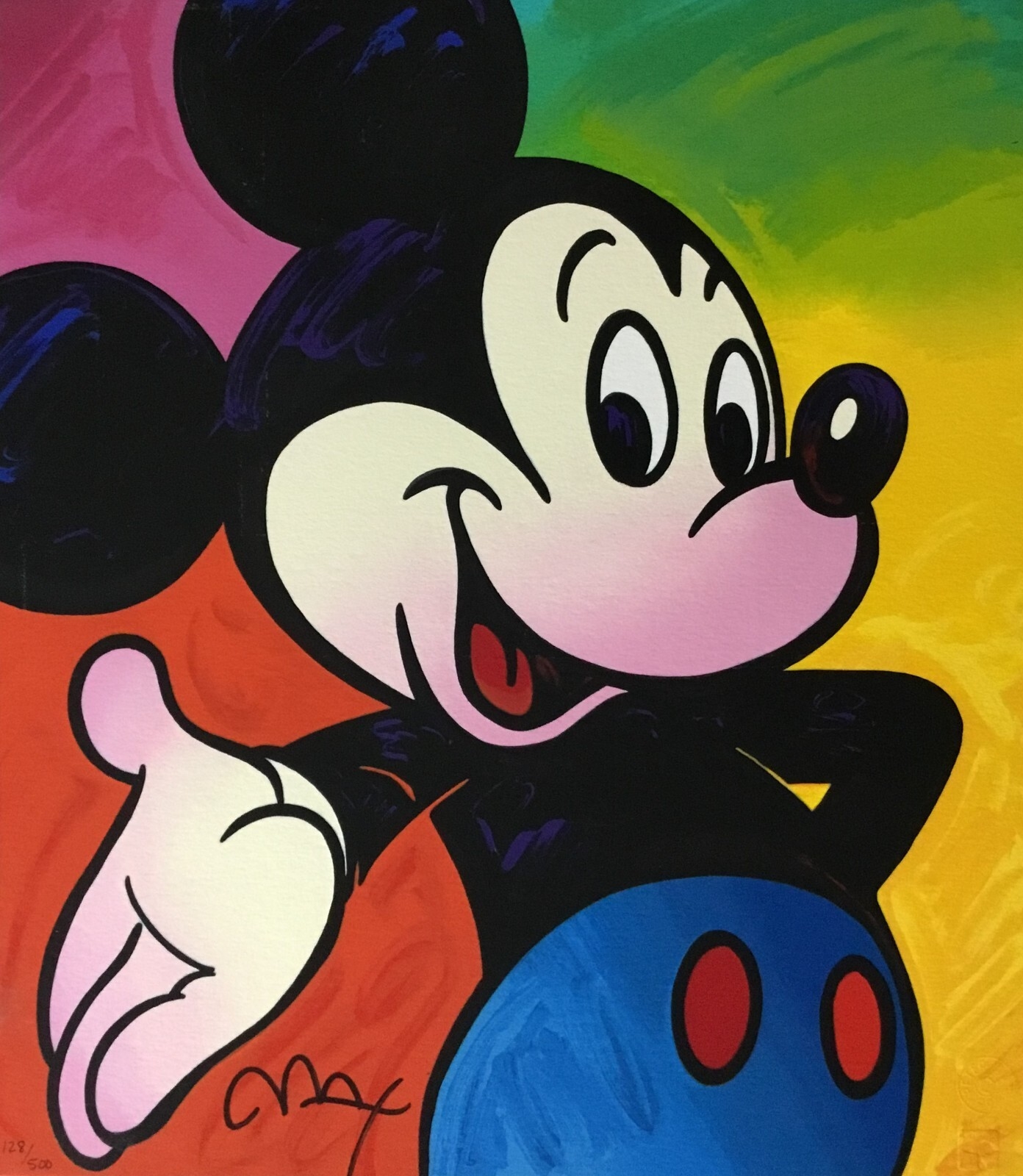Peter Max | Mickey Mouse Disney Suite (1994) | MutualArt