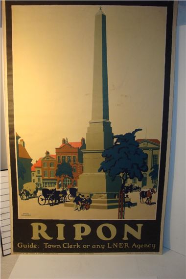 Frank Newbould | Rare large original Frank Newbould lithograph 1930s ...