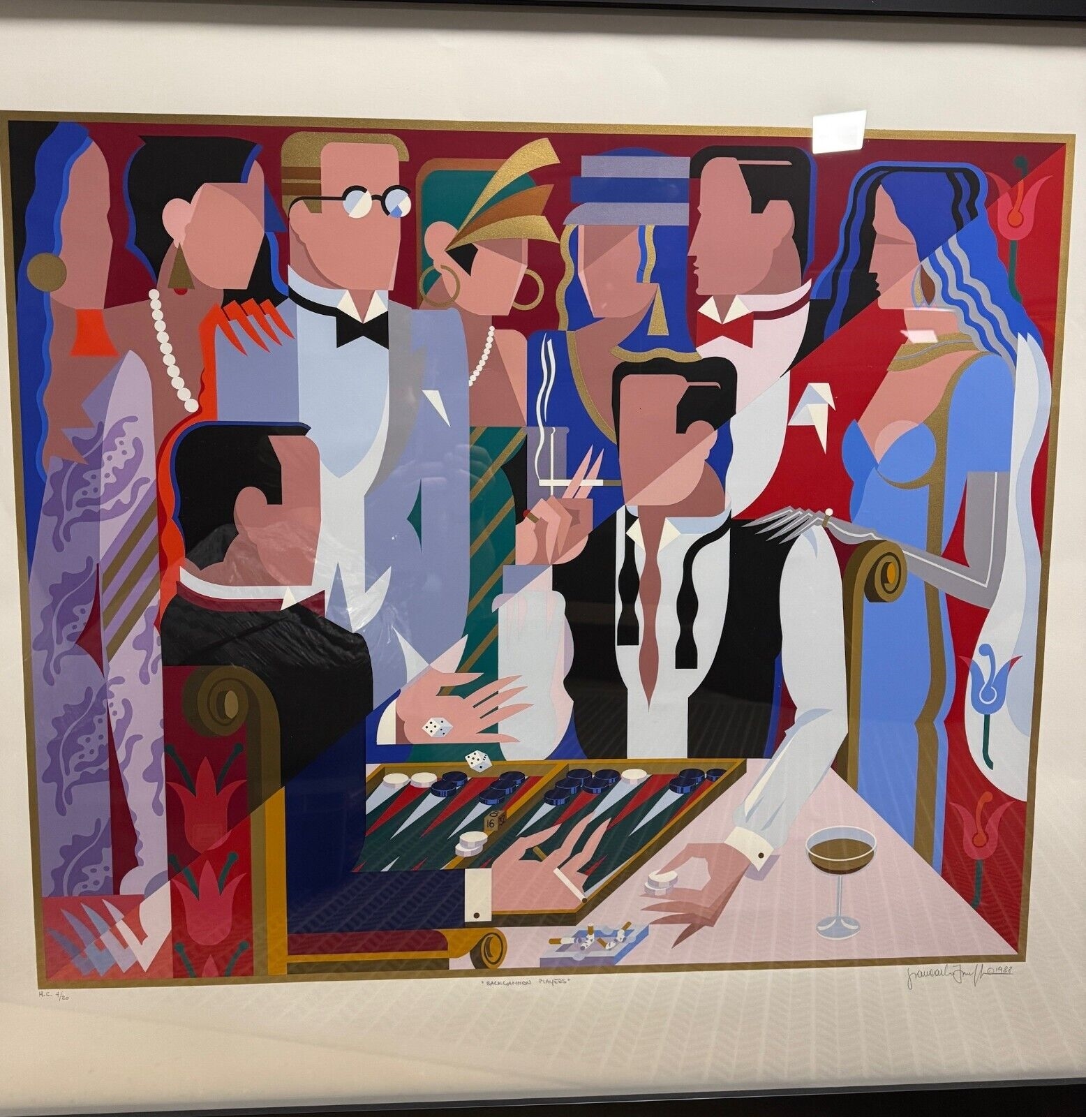 Giancarlo Impiglia | BACKGAMMON PLAYERS (1988) | MutualArt