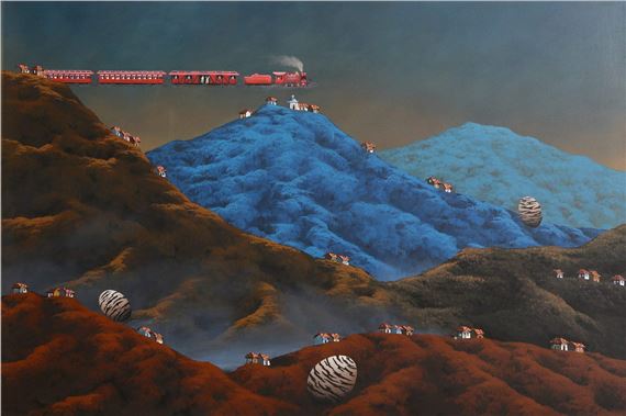 Gonzalo Endara Crow | Easter Egg Valley (1994) | MutualArt