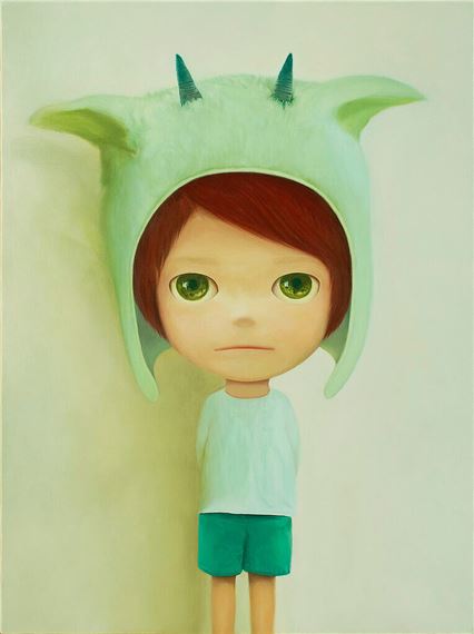 Mayuka Yamamoto | Mountain Goat Boy Lithograph Fine Art Print (2023 ...