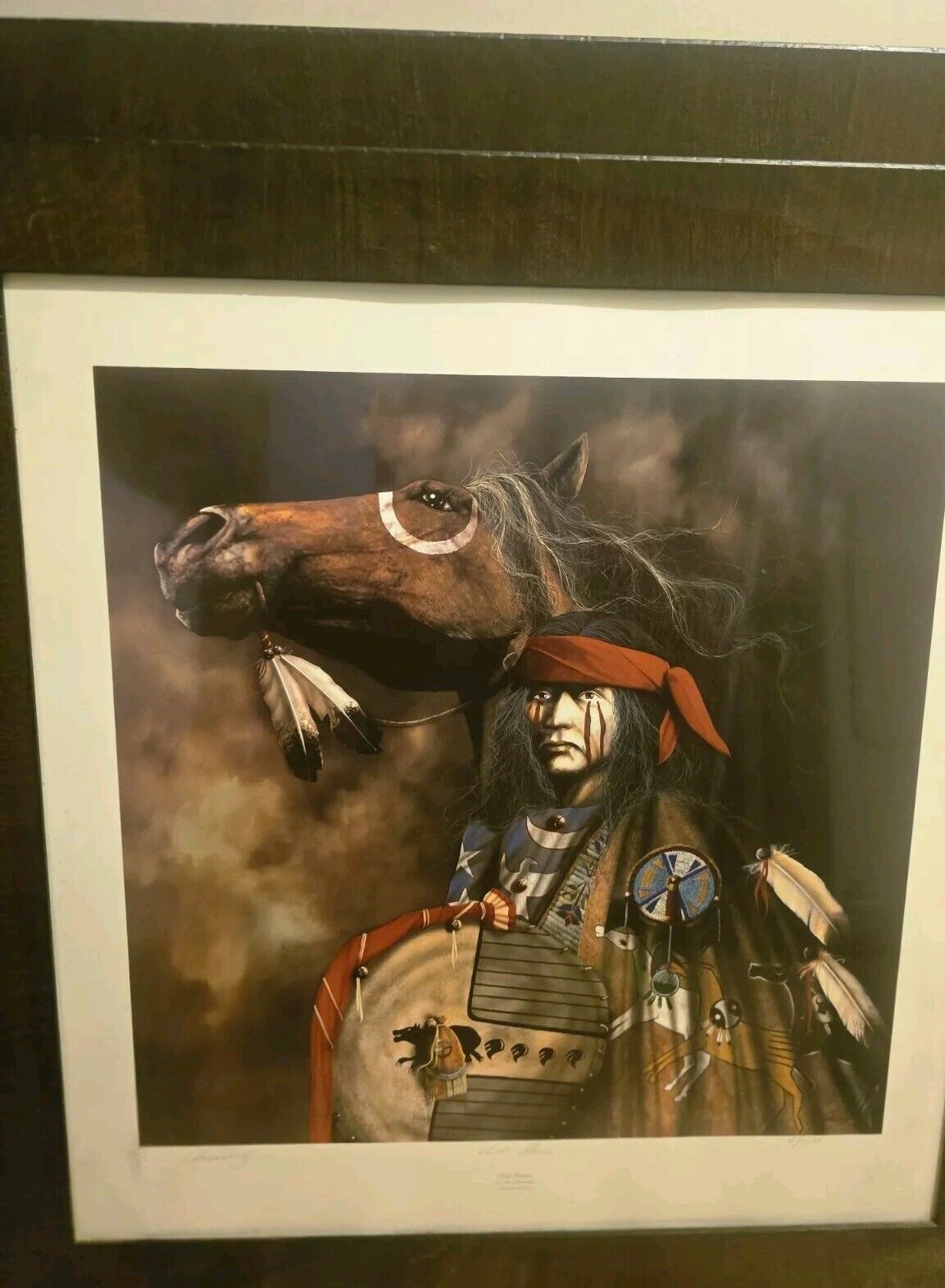 JD Challenger | Rare JD Challenger War Ponies Artist Proof 4/75 AP Hand ...