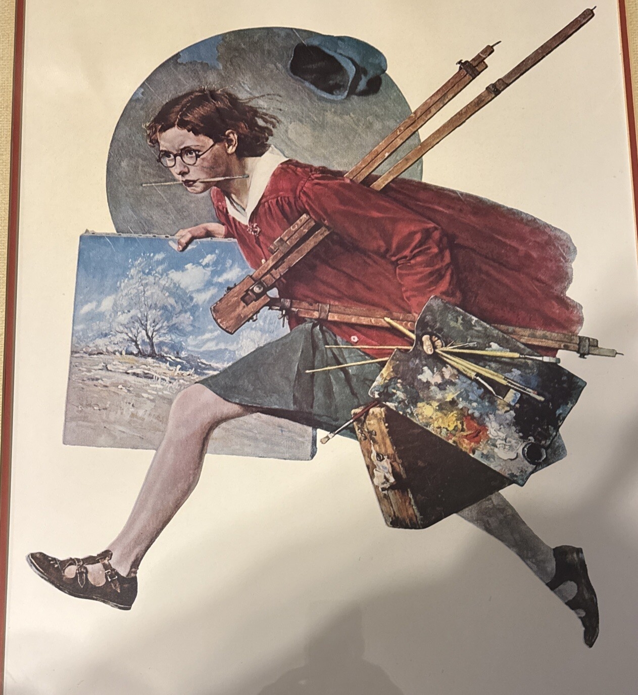 Norman Rockwell | Wet Paint (1925 - 1949) | MutualArt