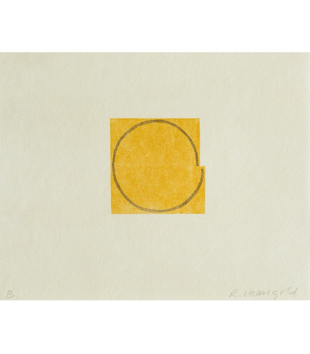 Robert Mangold | Seven Original Woodcuts (2000) | MutualArt