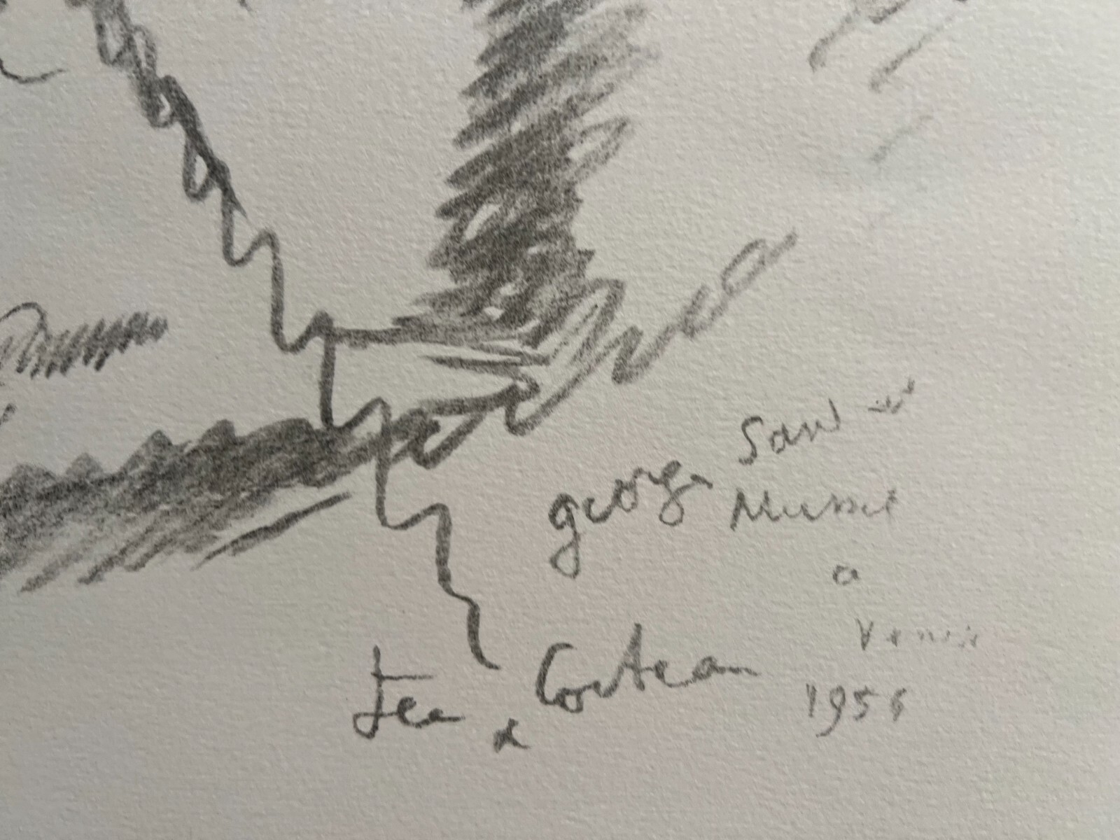 Jean Cocteau | Alfred de Musset & Georges Sand (1975) | MutualArt
