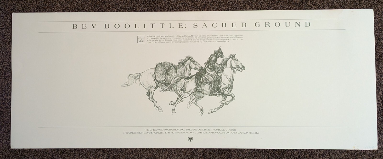 Bev Doolittle | Sacred Ground (1989) | MutualArt