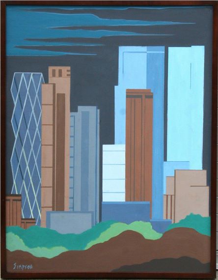 Allan Simpson | Downtown New York City (2020 - 2024) | MutualArt