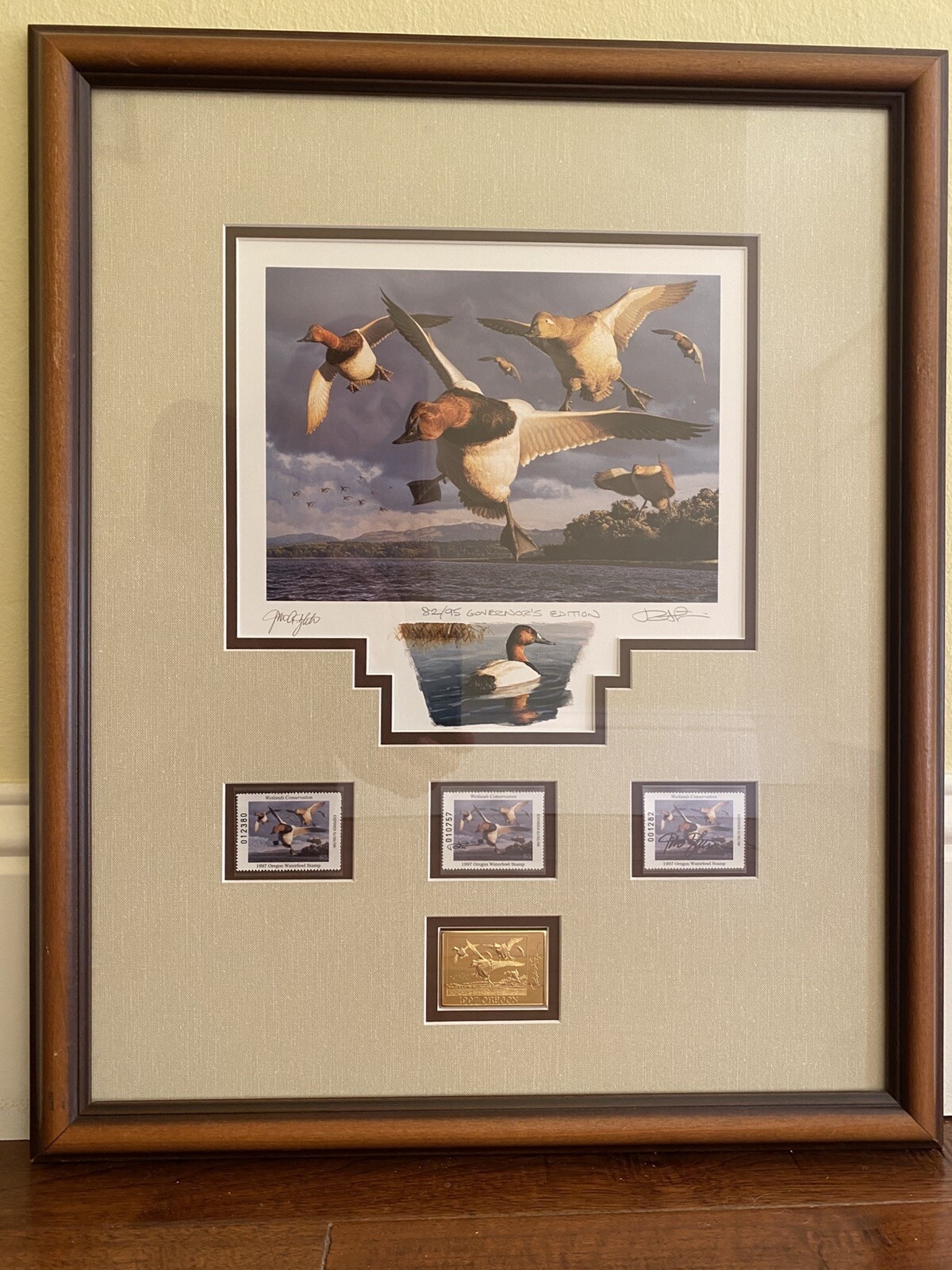 Robert Steiner | Oregon Duck Stamp Print #82/95 Governor's Edition ...