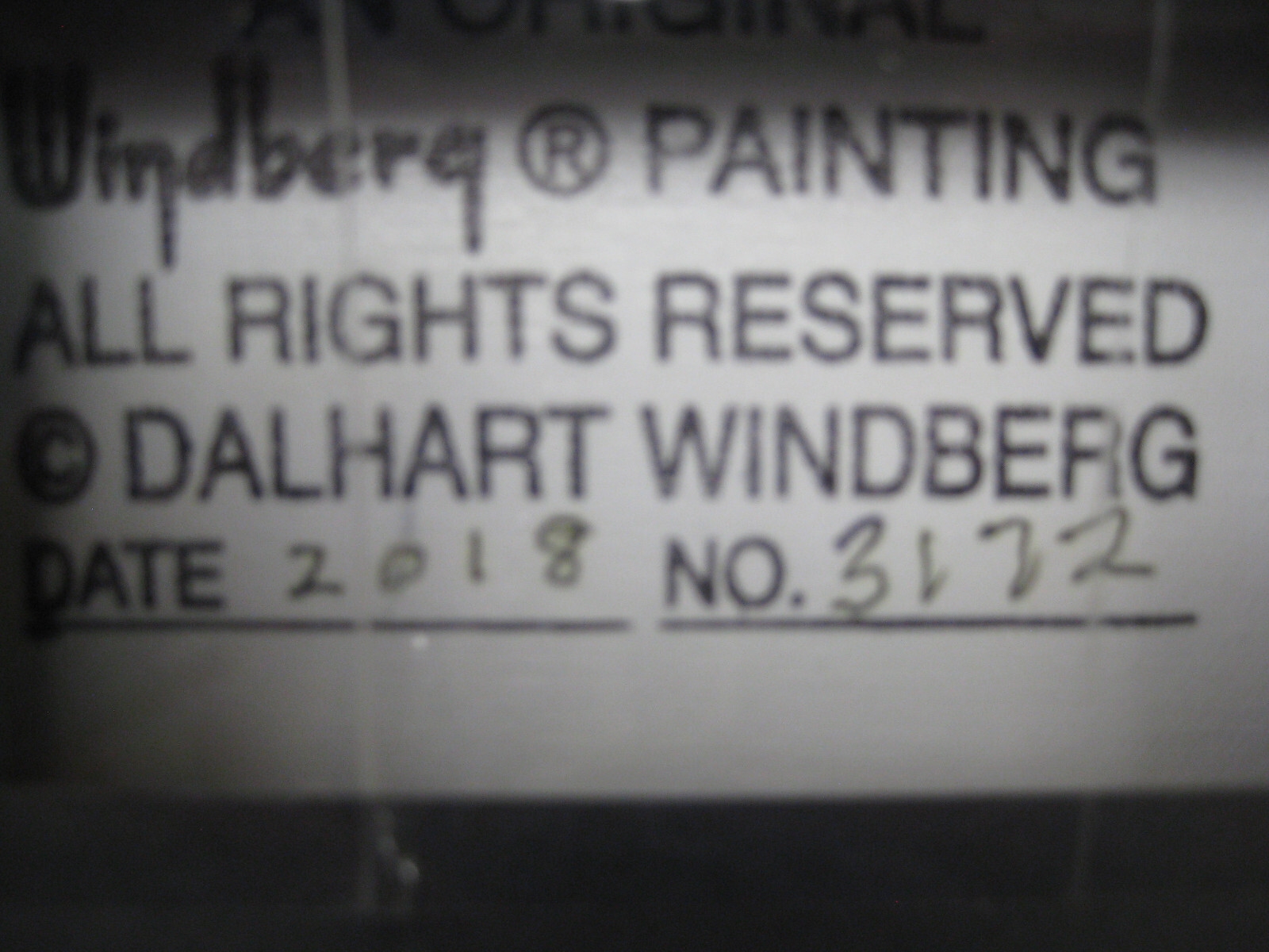 Dalhart Windberg | Dalhart Windberg Pallett Knife #3122 10x14 Original ...