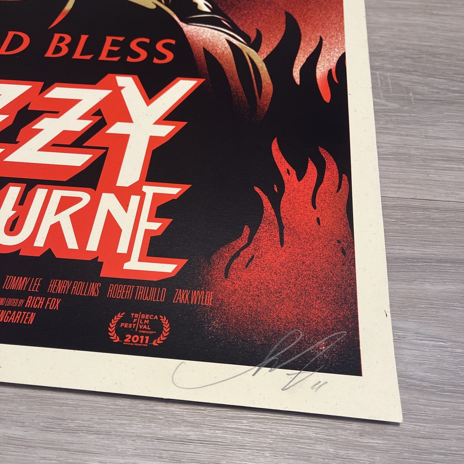 Shepard Fairey | God Bless Ozzy Osbourne (2011) | MutualArt