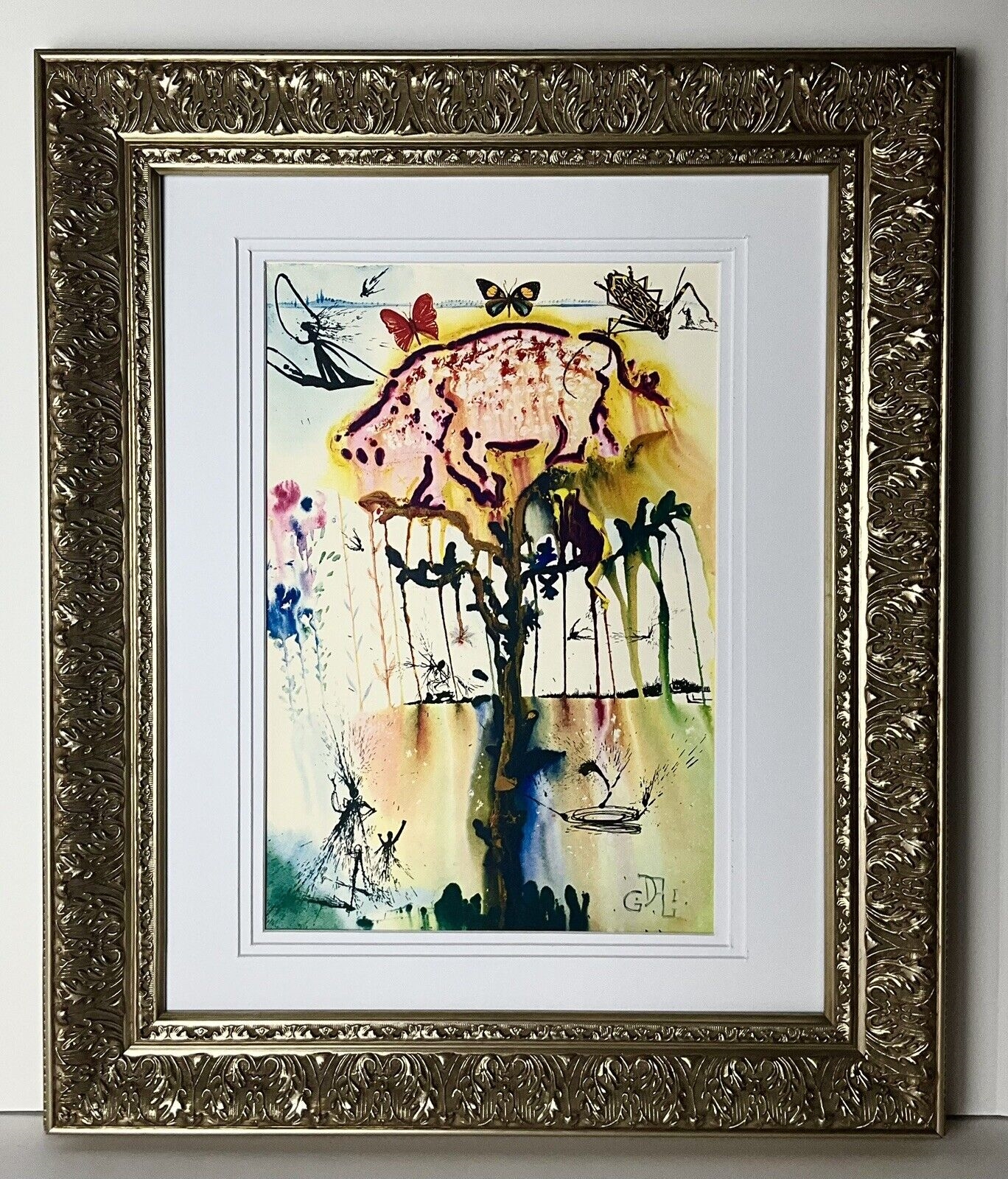 Salvador Dalí | Pig and Pepper Tree (1969) | MutualArt