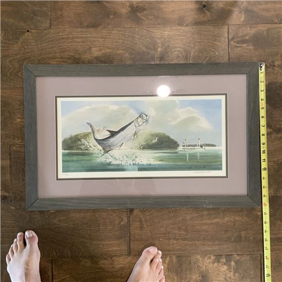 Millard Wells | Florida Keys Fishing Print Signed AP 38/200 | MutualArt