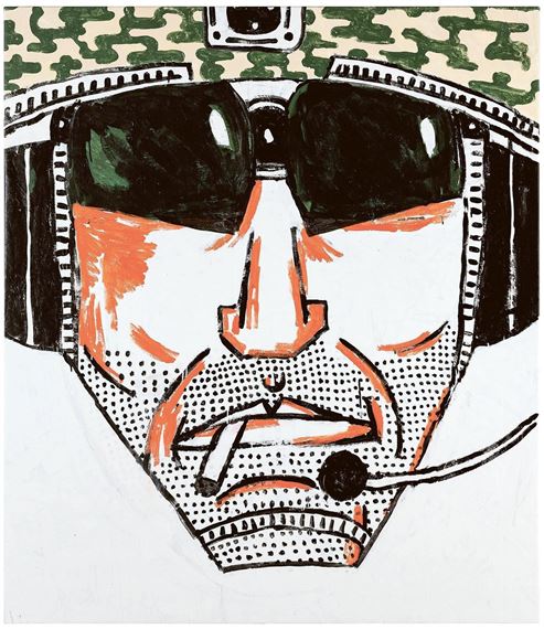 Seymour Chwast | Soldier 1 (2018) | MutualArt
