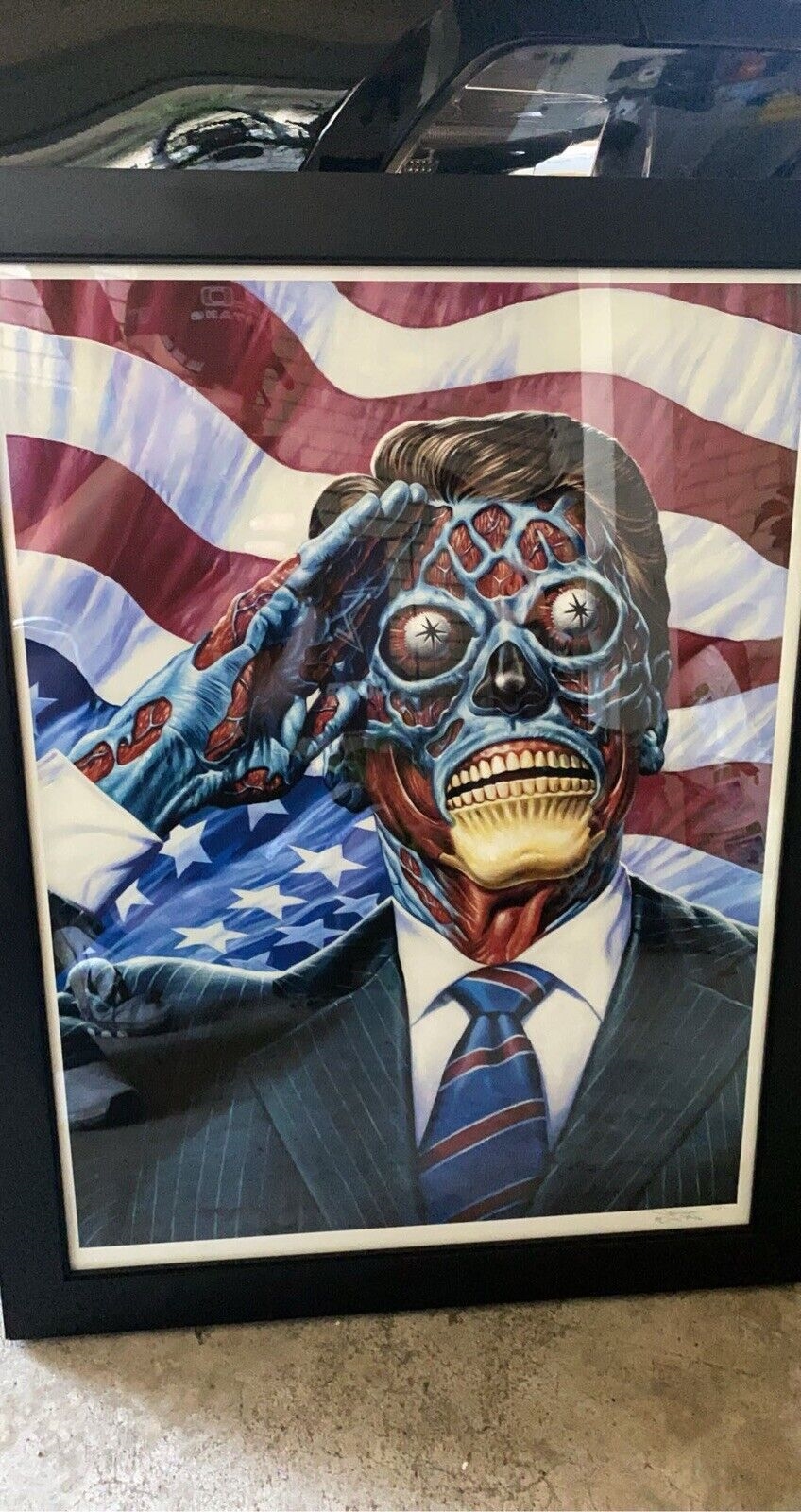 Jason Edmiston | THEY LIVE POSTER - RONALD REAGAN - MONDO - JASON ...