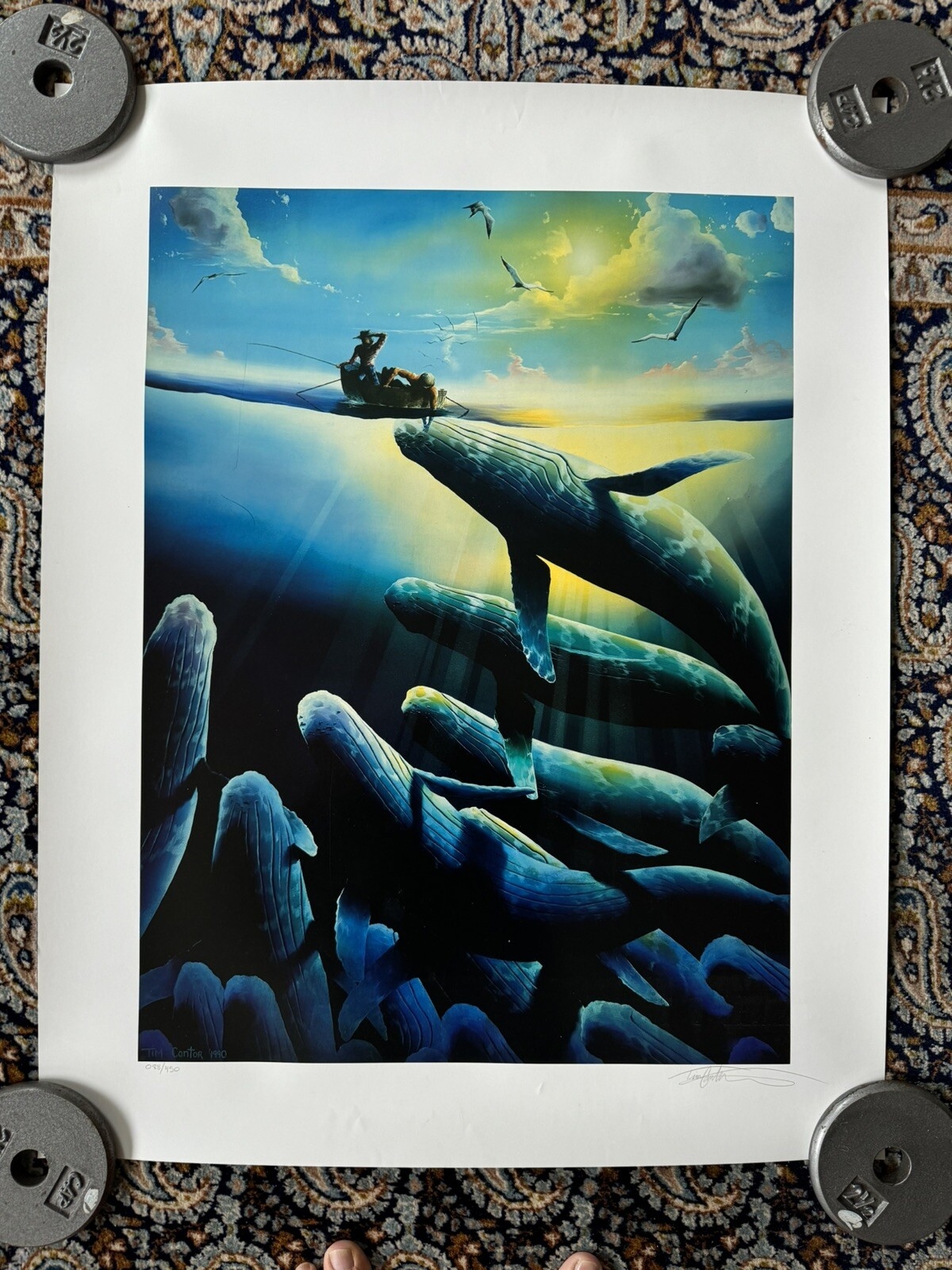 Tim Cantor | The Touching of Two Worlds (1990) | MutualArt