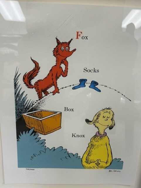 Dr. Seuss | Fox in Socks, Fox Socks Box Knox (2001) | MutualArt