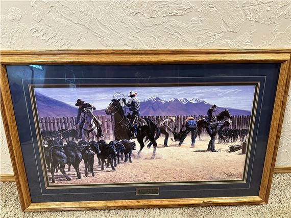 Larry Zabel | Montana Black Gold (1996) | MutualArt