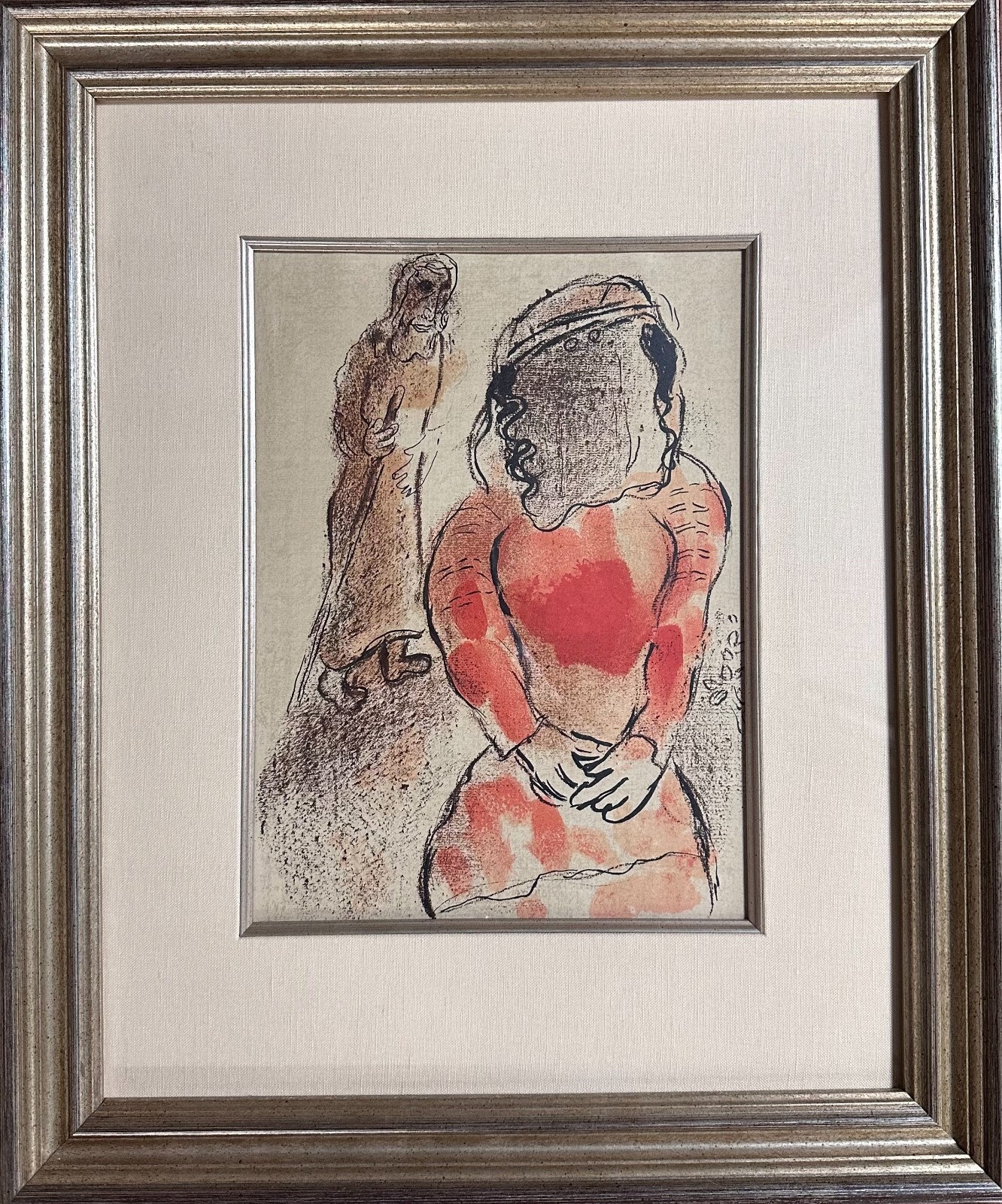 Marc Chagall | Tamar: Daughter-in-law of Judah (1960) | MutualArt