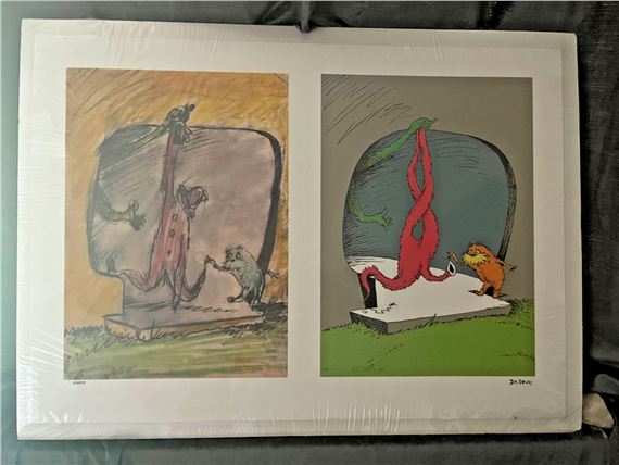 Dr. Seuss | ‘Thneed’s a fine something that all people need!’ (diptych ...