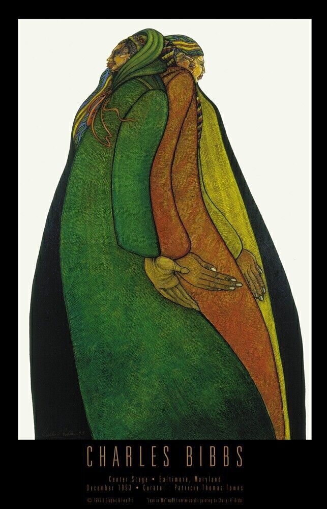 Charles Bibbs | Lean On Me Special Artist Edition Remarque #1 Fine Art ...