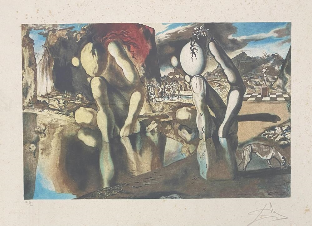Salvador Dalí | Metamorphosis of Narcissus | MutualArt