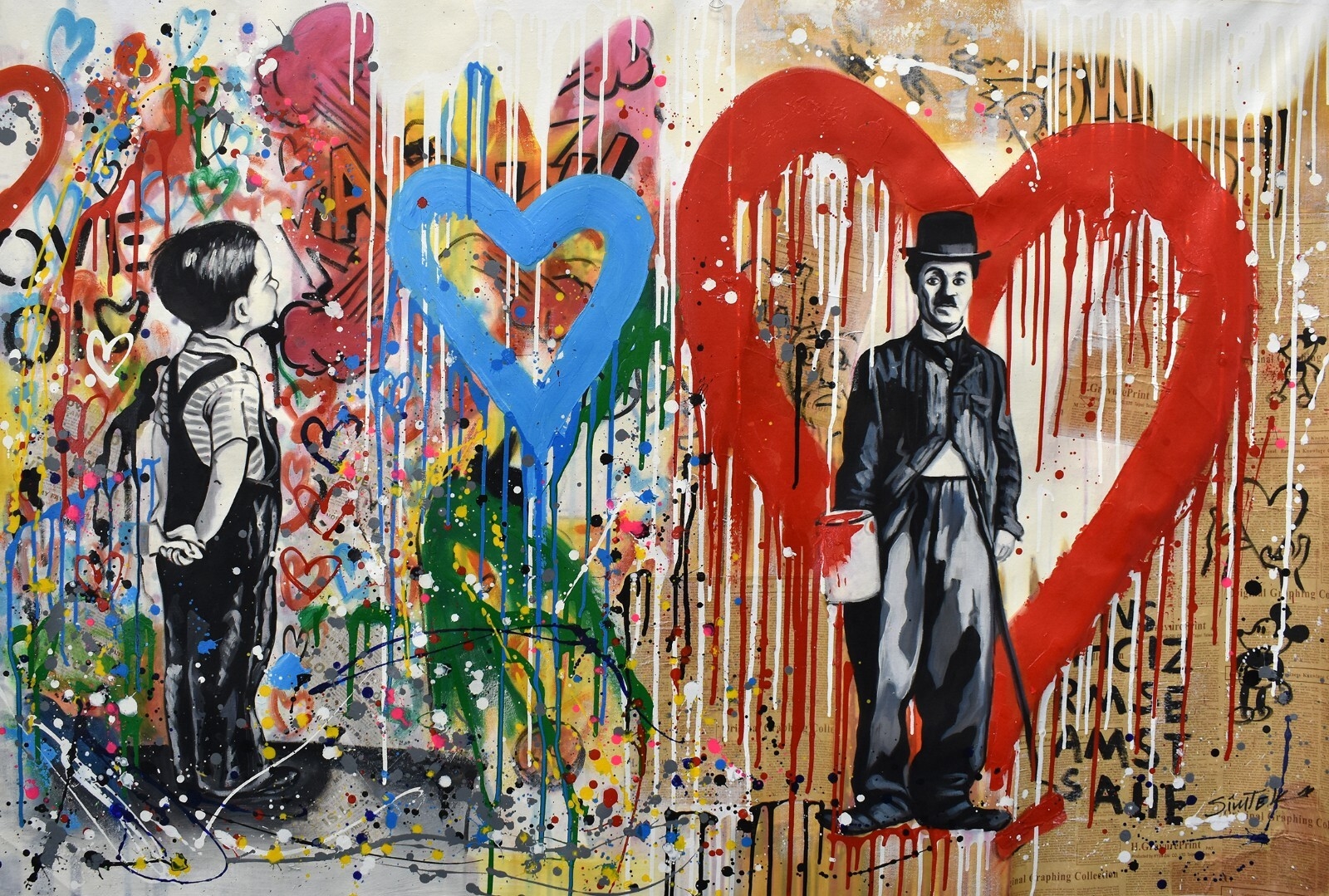 Sintek | Charlie Chaplin Heart (2017 - 2023) | MutualArt