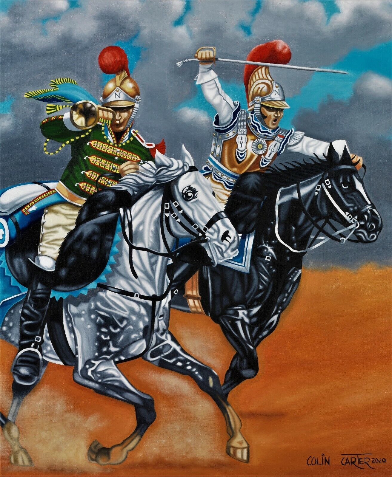 Colin Carter | Carabiniers of the Imperial Guard (2020) | MutualArt