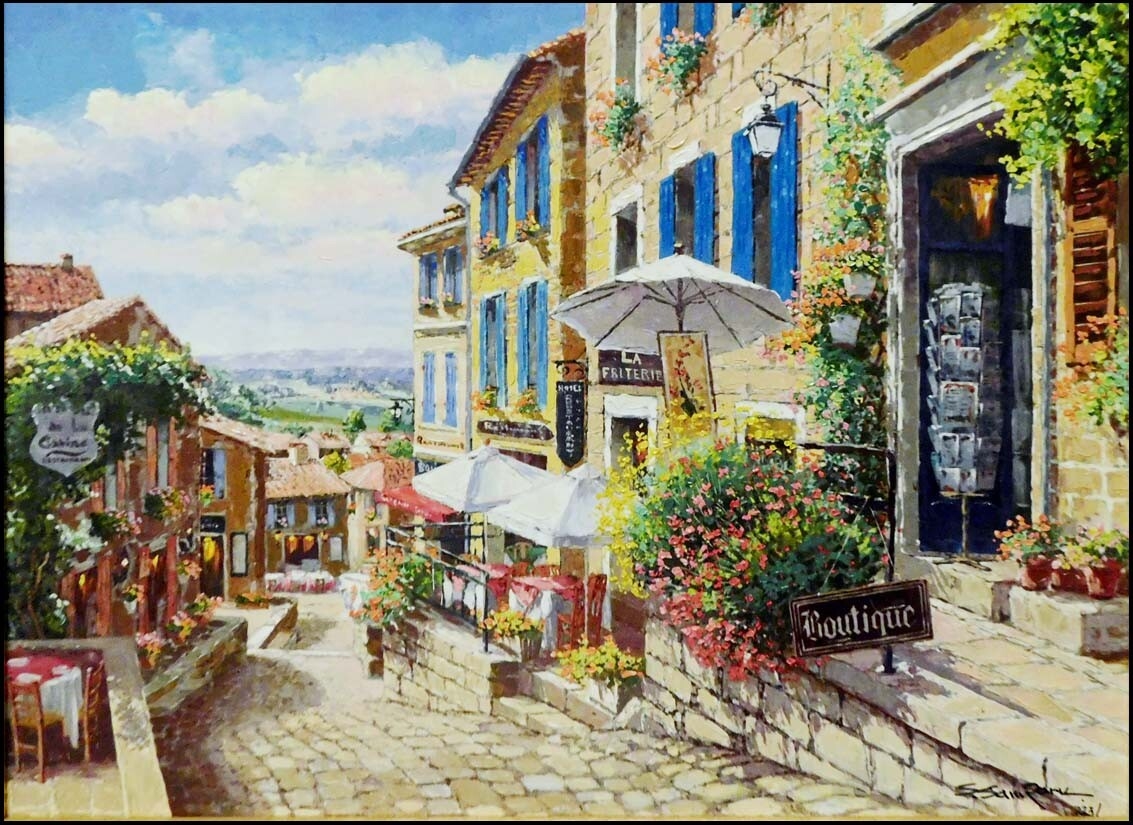 Sam Park | Street of St.Emillion (2000) | MutualArt