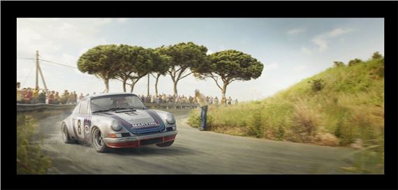 Jan Rambousek | PORSCHE 911 RSR Martini 1973 Targa Florio 18x42 Fine ...