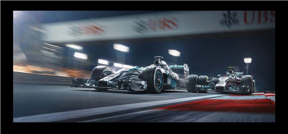 Jan Rambousek | Mercedes AMG Duel in the Desert 2014 Bahrain Fine Art ...