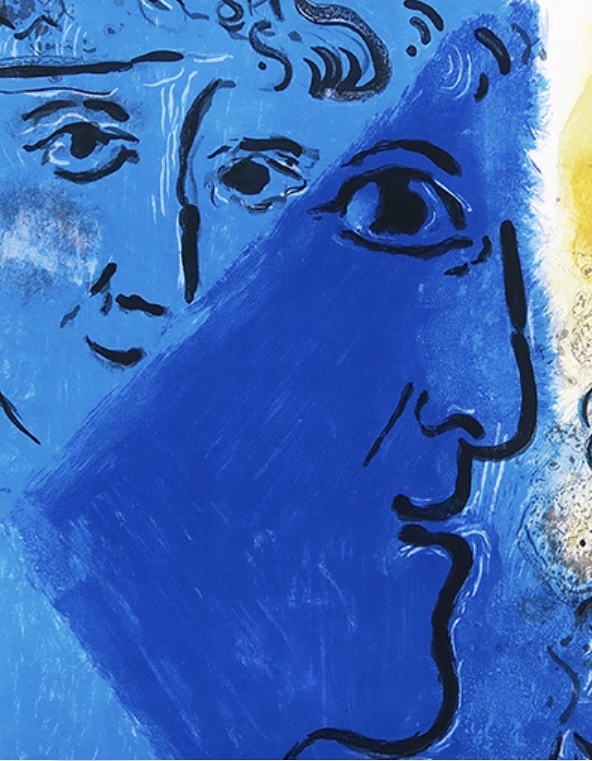 Marc Chagall | Profile In Blue : Fondation Maeght (Circa 1967) | MutualArt