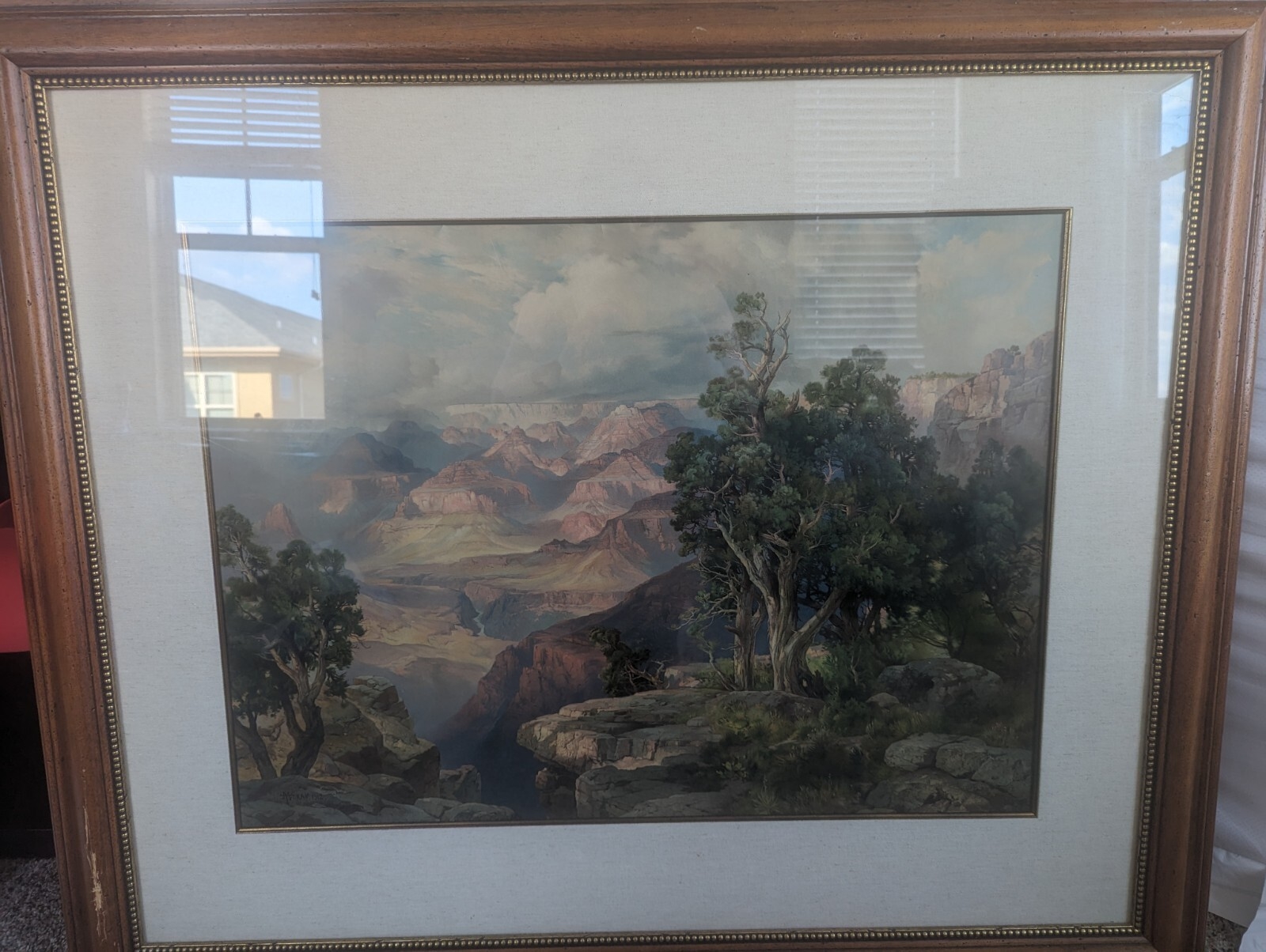 Thomas Moran | Grand Canyon of Arizona from Hermit Rim (1912) | MutualArt