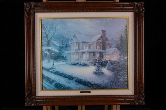 Thomas Kinkade | Victorian Christmas III (1994) | MutualArt