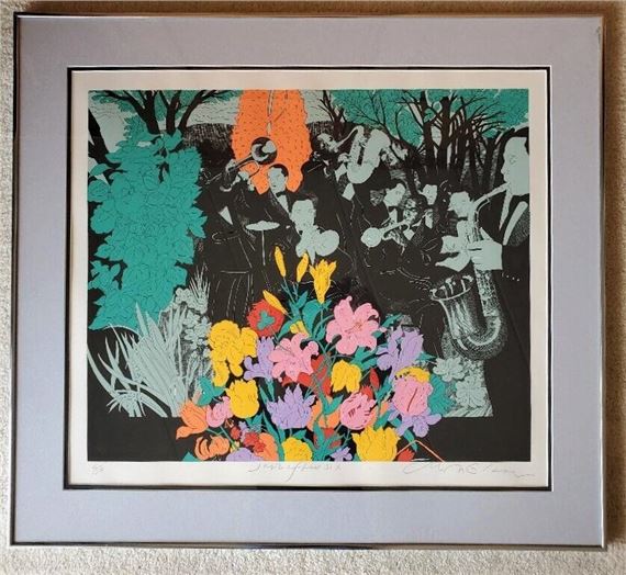 Milton Glaser | JAZZ AFTER SIX (1975) | MutualArt