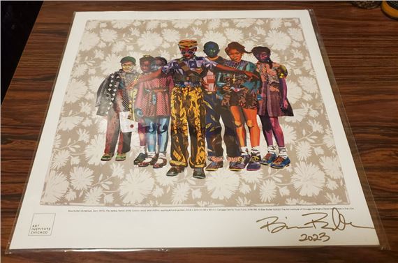 Bisa Butler | THE SAFETY PATROL AA art print (2018) | MutualArt