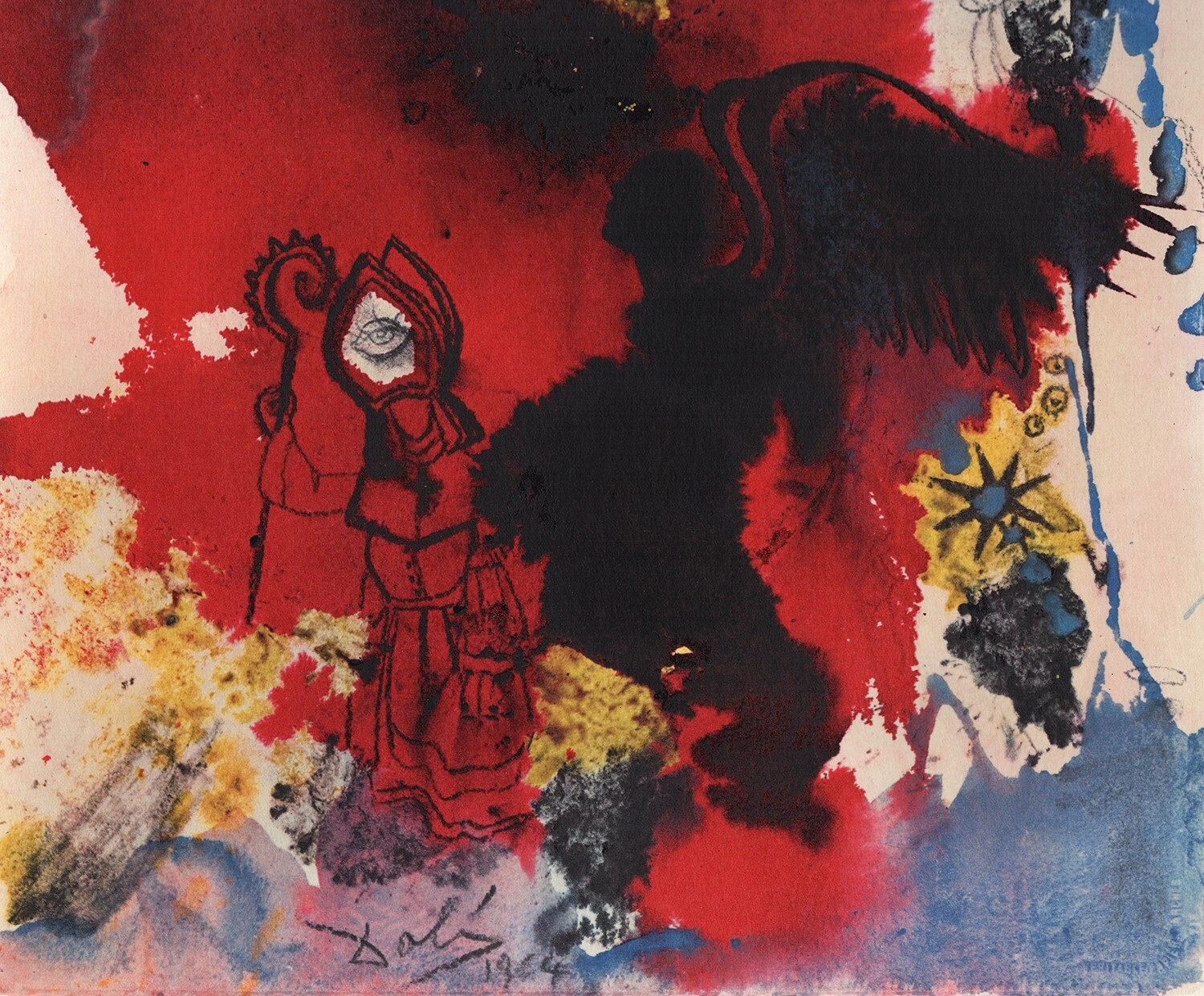 Salvador Dalí | And he was in the desert for forty days and forty ...