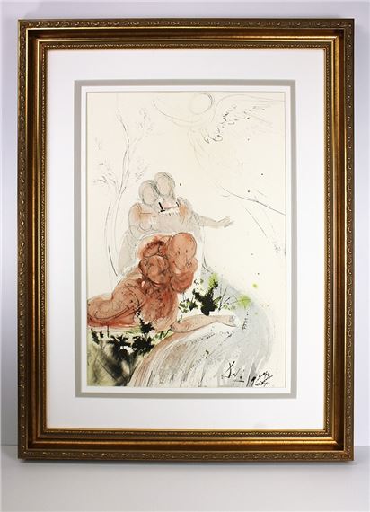 Salvador Dalí | Tobit Catches a Fish (1967) | MutualArt