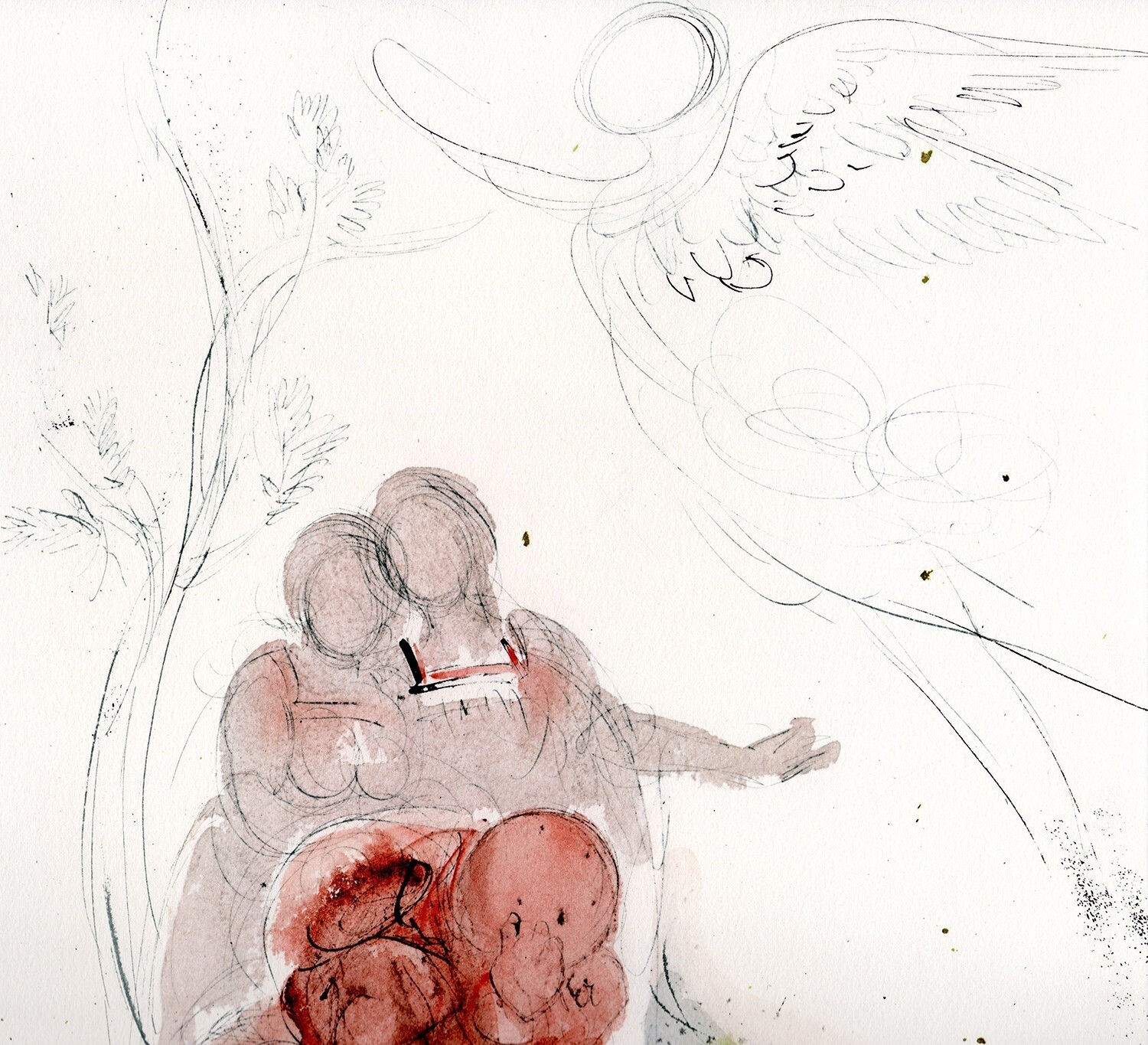 Salvador Dalí | Tobit Catches a Fish (1967) | MutualArt