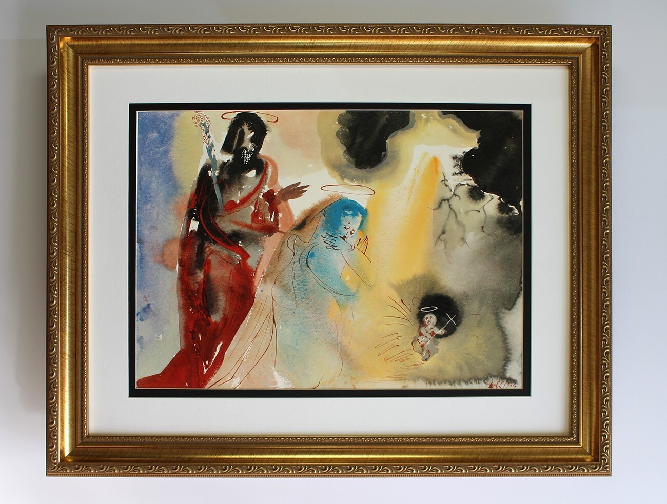 Salvador Dalí | Joseph, thou son of David, fear not to take unto thee ...