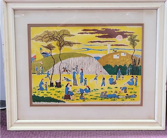 Yohanan Simon | An Afternoon At The Kibbutz (2020 - 2022) | MutualArt