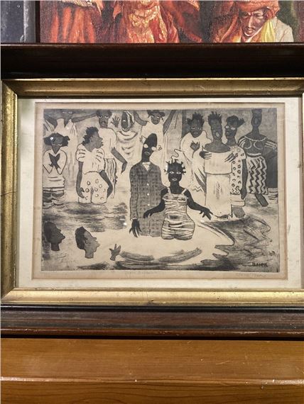 Clara Gardner Mairs | Negro Baptism (Circa 1930) | MutualArt