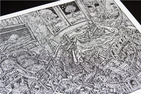 David Welker | Phish The Maze Letterpress LE S/N Urban Pop Art Print ...