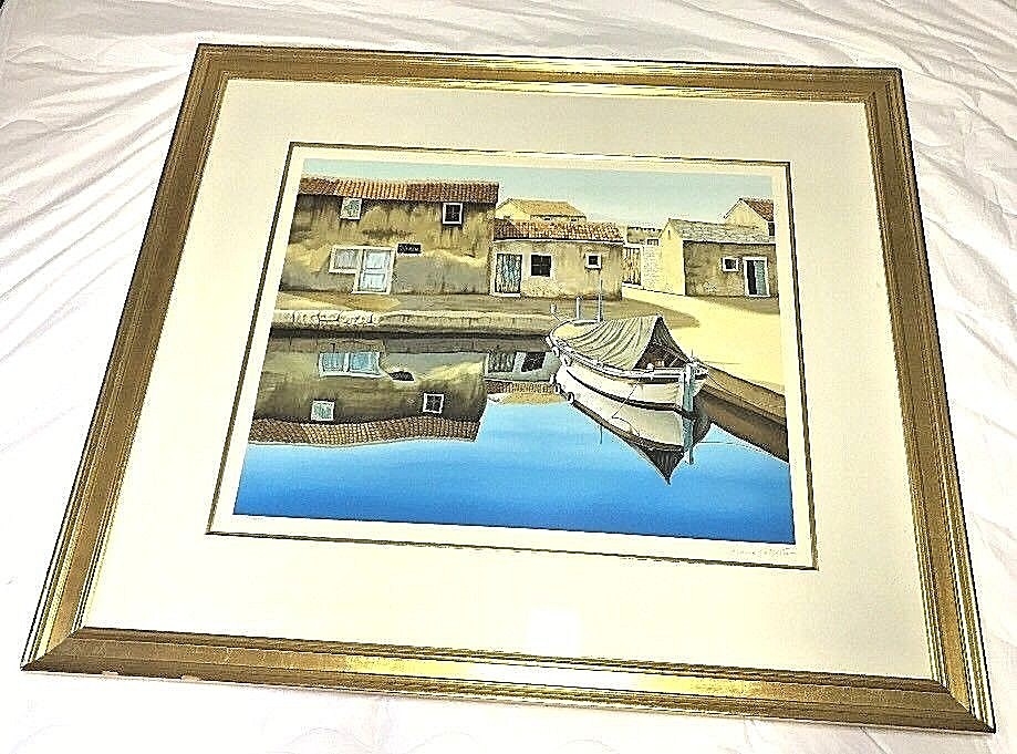 Frane Milner | rare FRANE MLINAR Limited Edition #42/50 Signed Framed ...