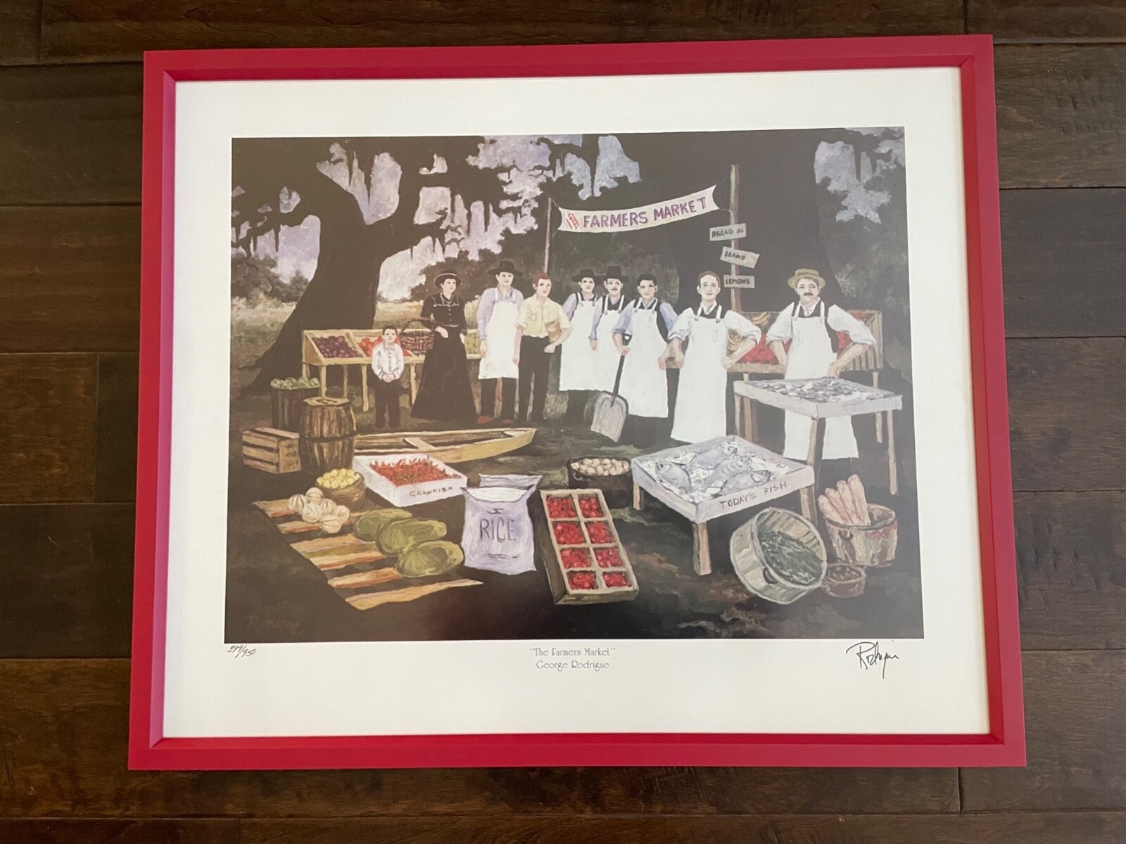 George Rodrigue | Farmers Market (1984) | MutualArt